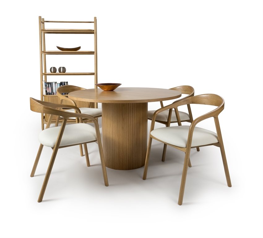 Aspen Round Dining Table - Living Room Furniture - Barsleys Department ...