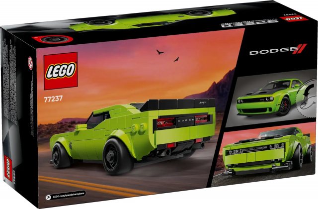 Lego Dodge Challenger SRT Hellcat Sports Car - Construction Toys ...